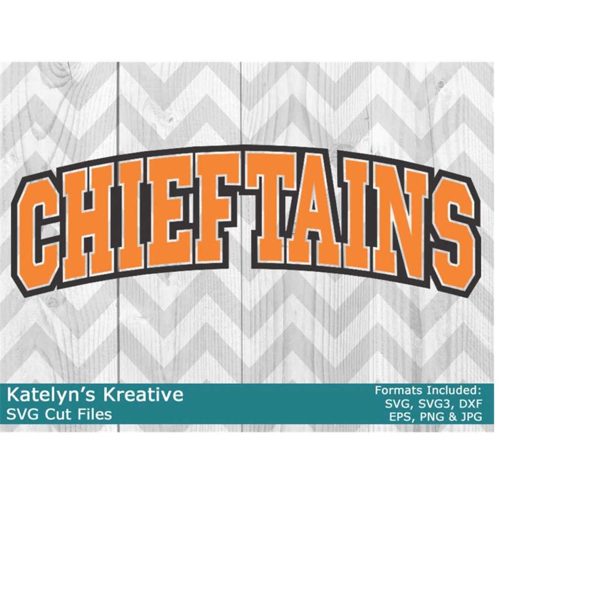 Chieftains Arched SVG Files | Inspire Uplift