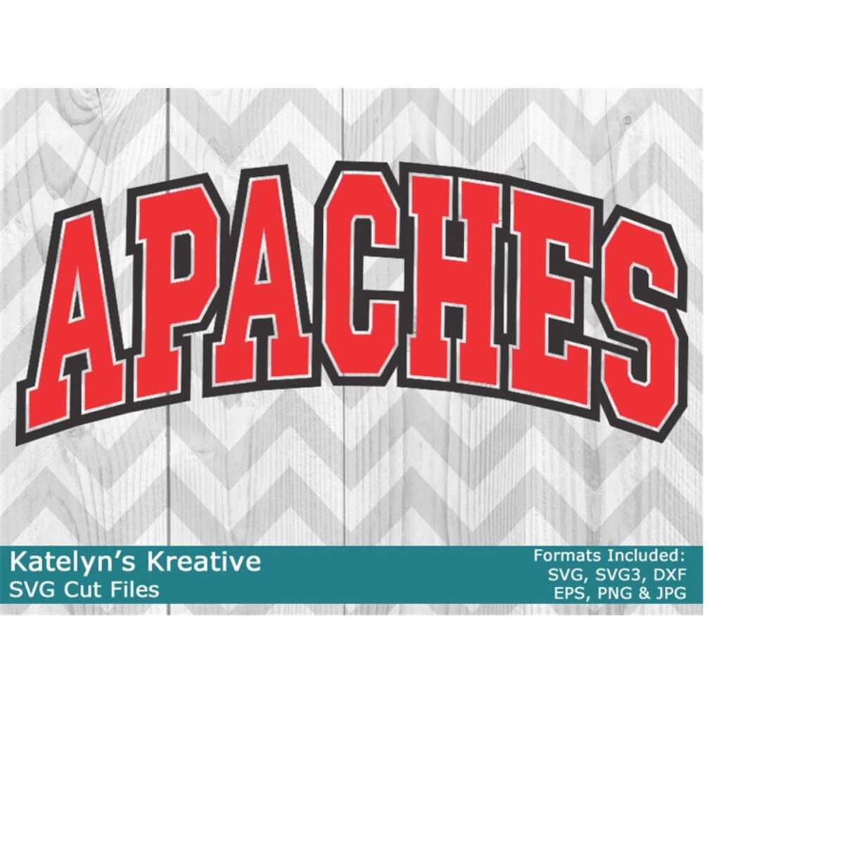 Apaches Arched SVG Files - Inspire Uplift