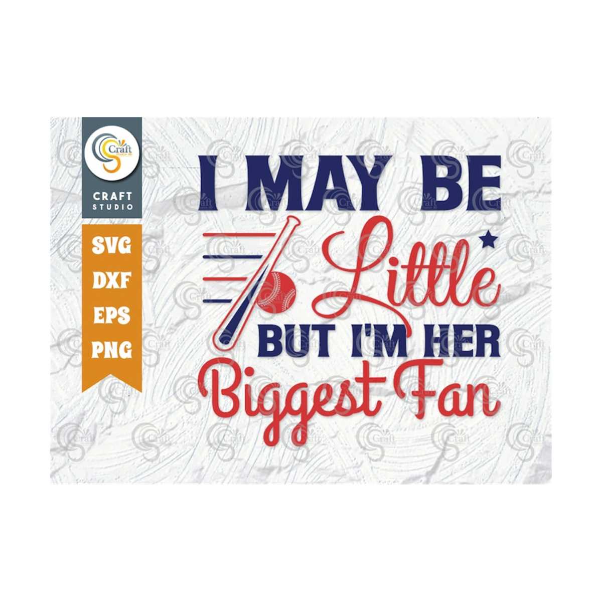 I May Be Little But I'm Her Biggest Fan SVG Cut File, Baseba | Inspire ...