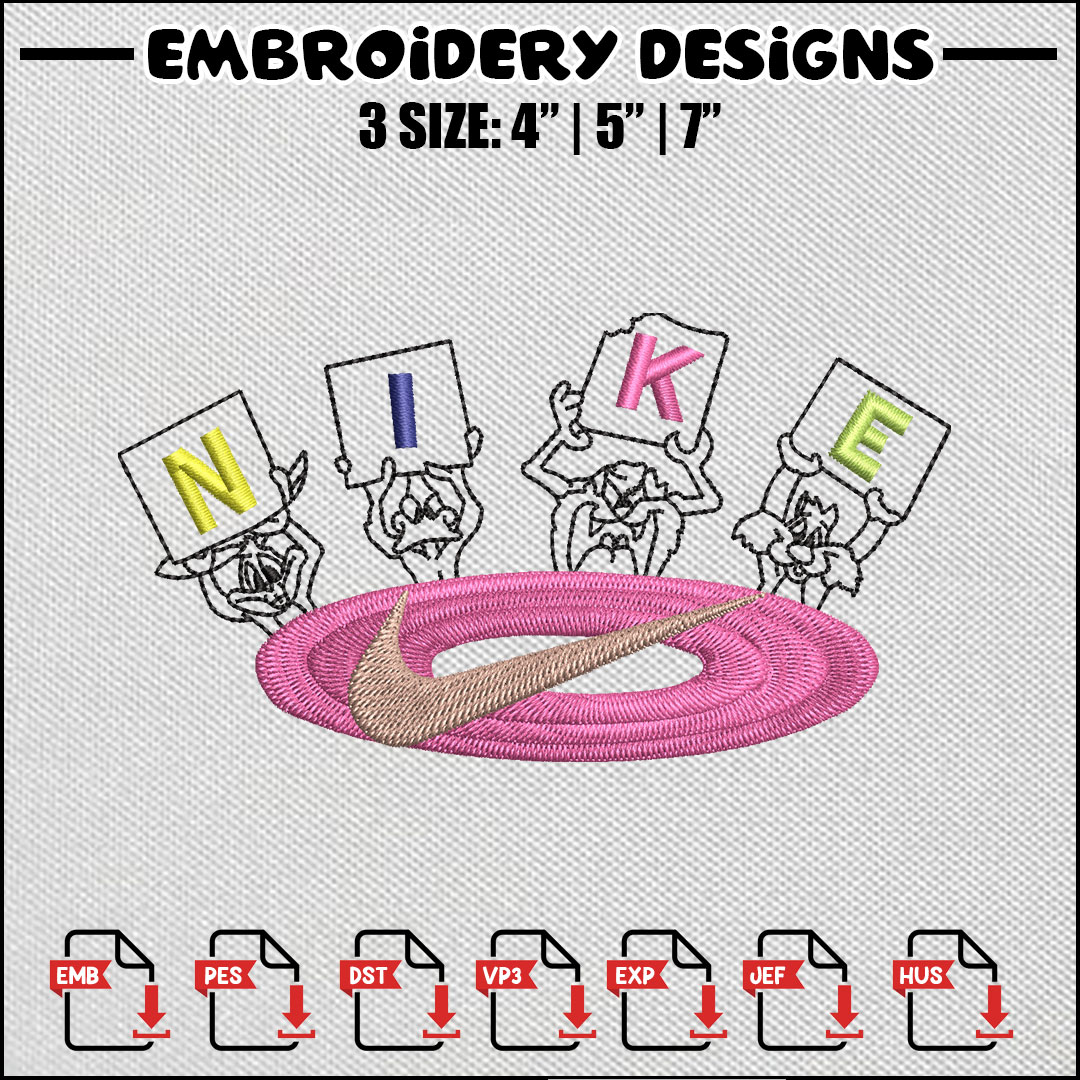 Nike cartoon embroidery design, Cartoon embroidery, Nike des | Inspire ...