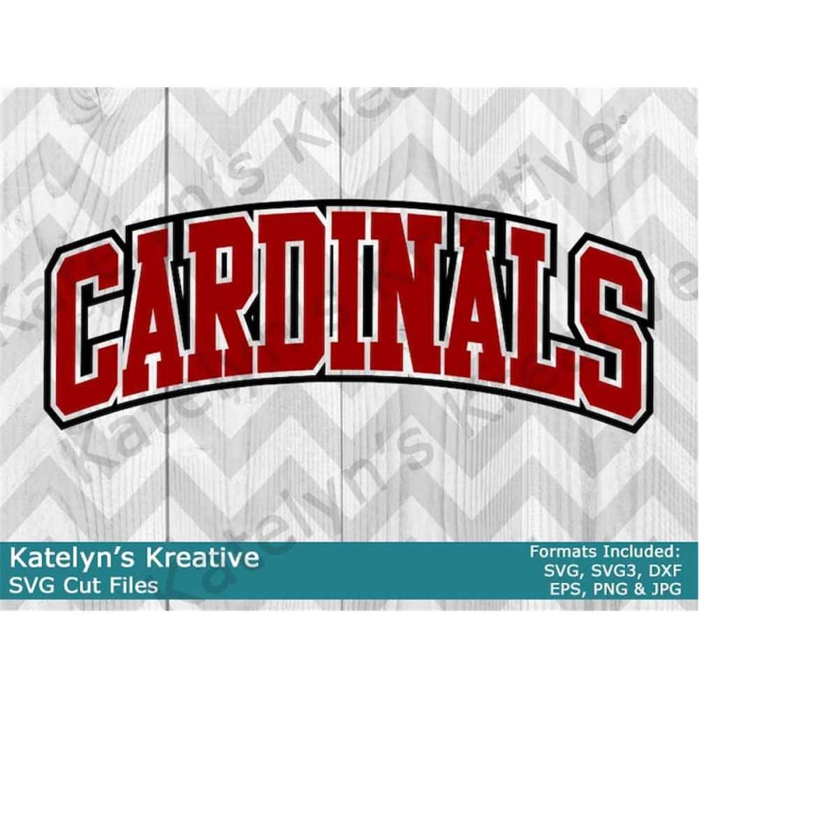 Cardinals Arched SVG Files | Inspire Uplift