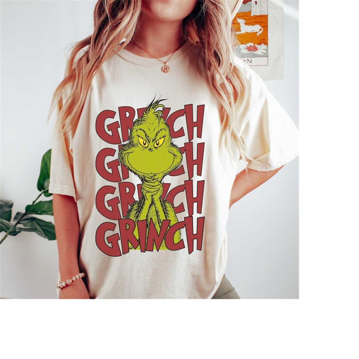 Retro Grinc Christmas Png, Retro Christmas Png, Christmas Pn | Inspire ...