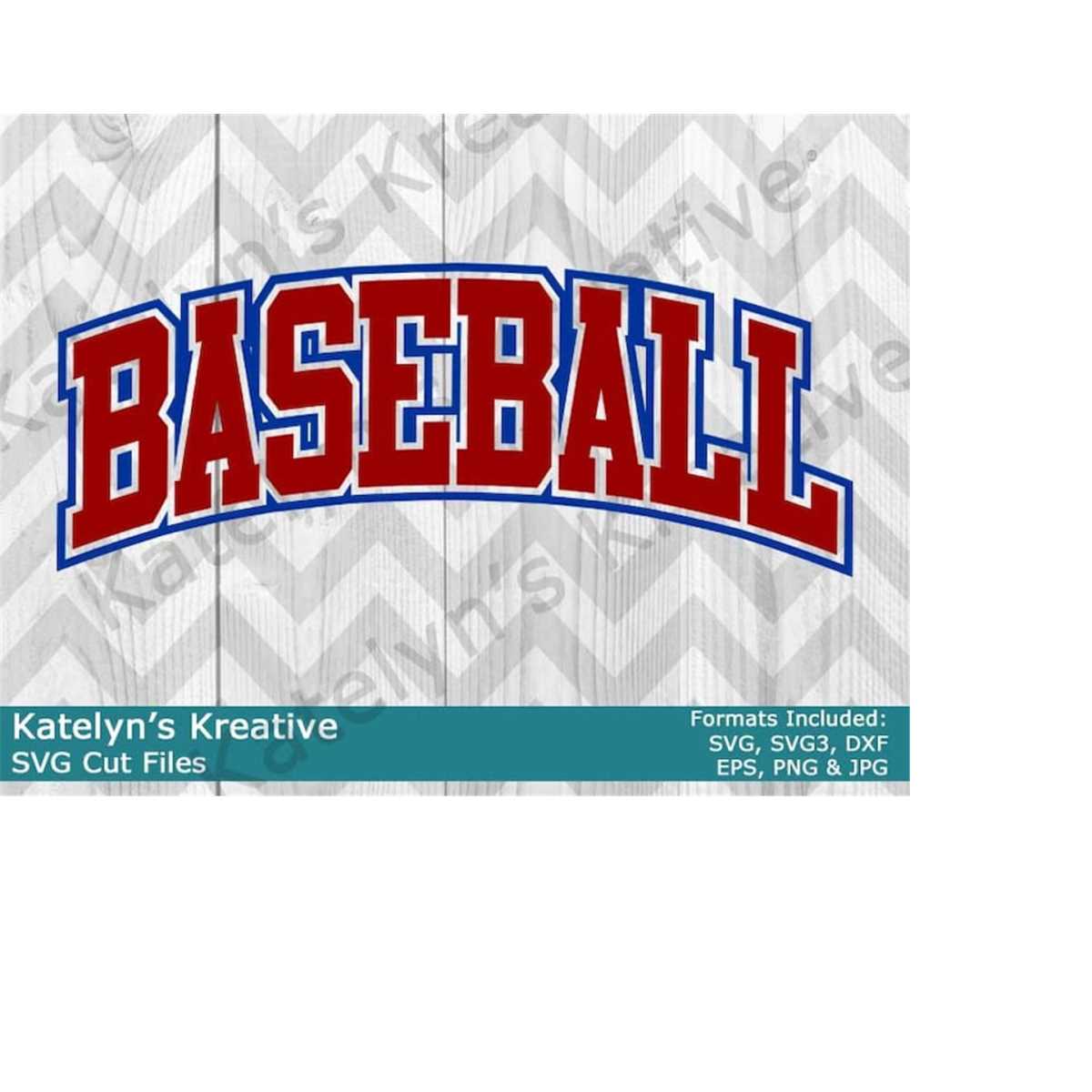Baseball Arched SVG Files - Inspire Uplift