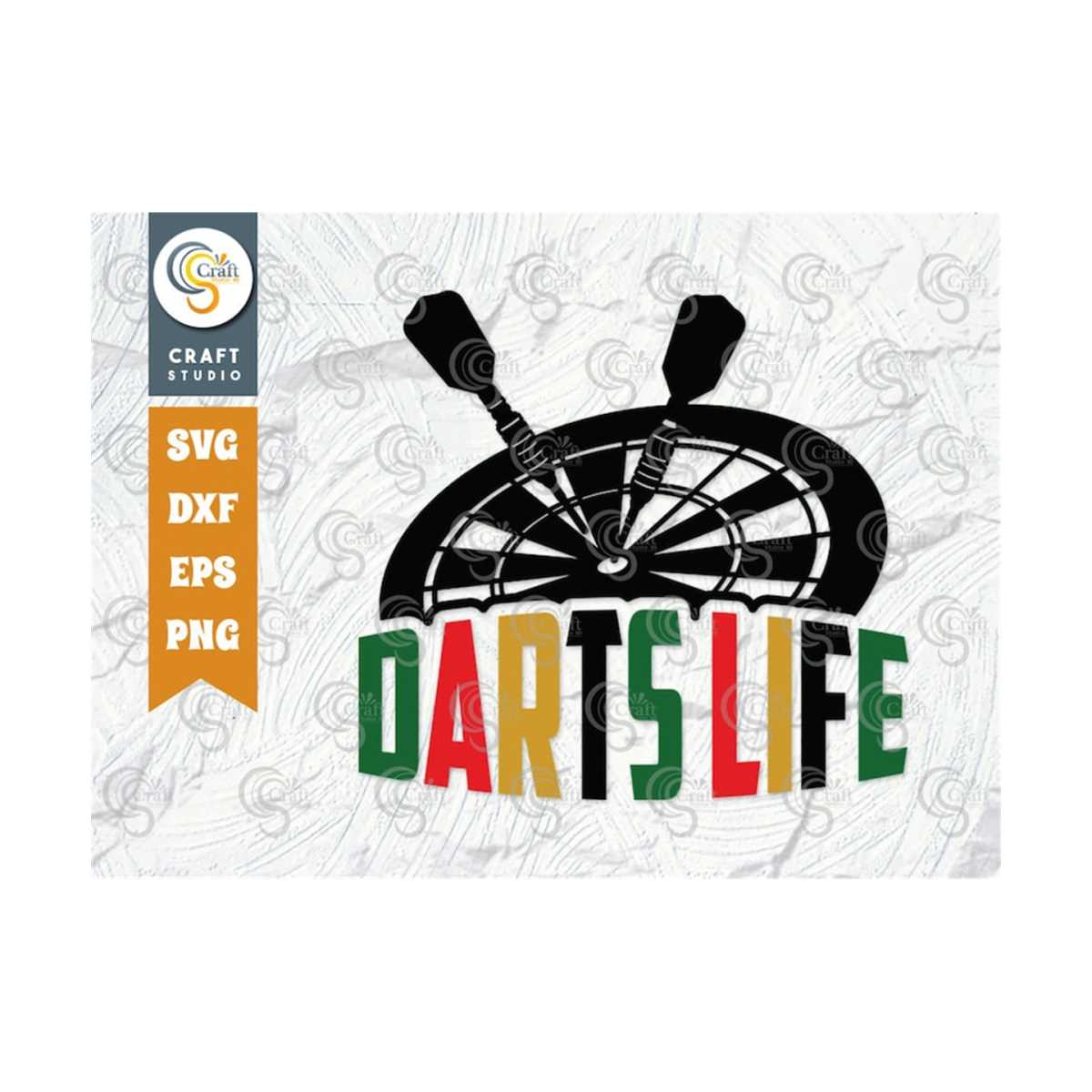 Darts Life SVG Cut File, Darts Svg, Sports Svg, Dartboard Sv | Inspire ...