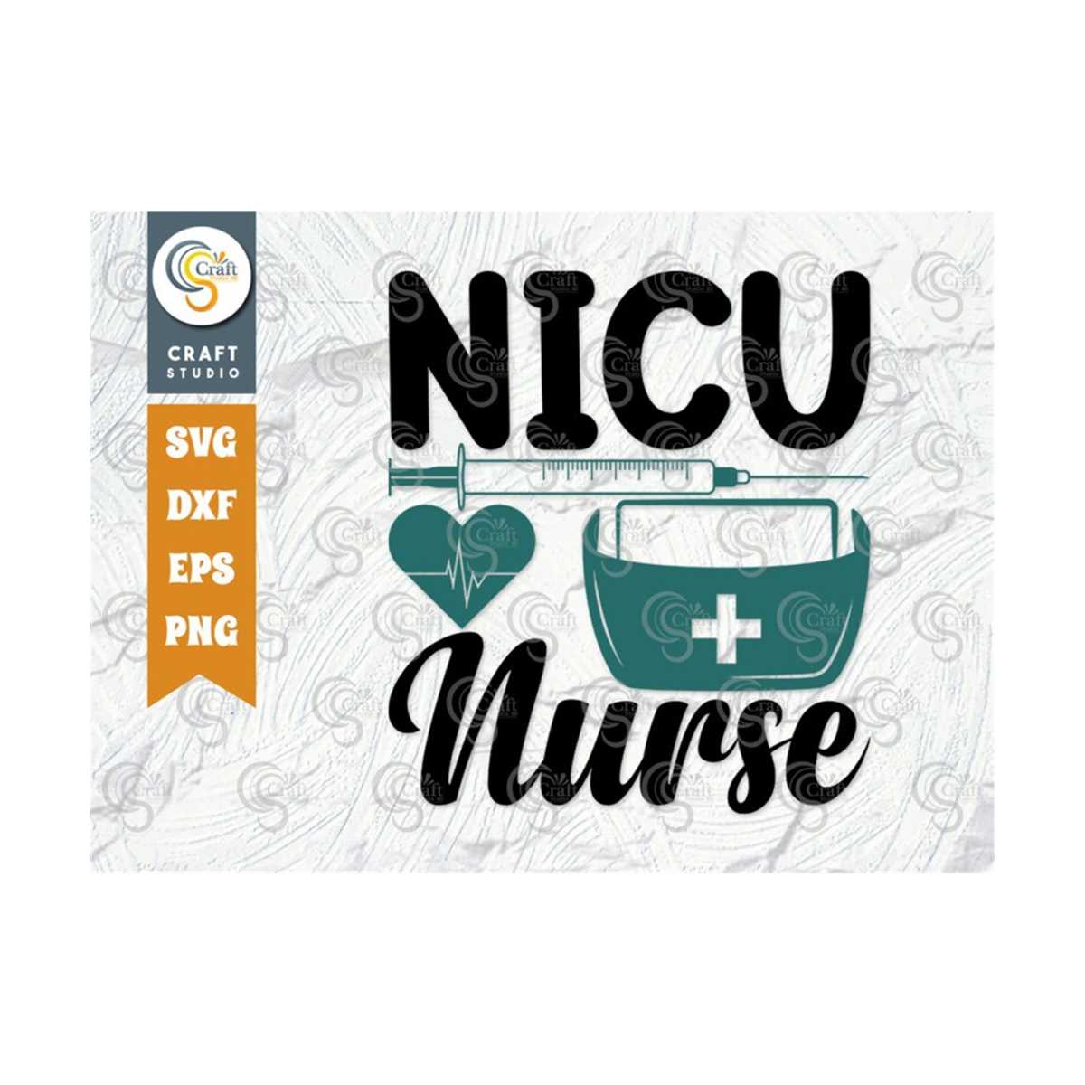NICU Nurse SVG Cut File, Nursing Student Svg, Nursing School | Inspire ...
