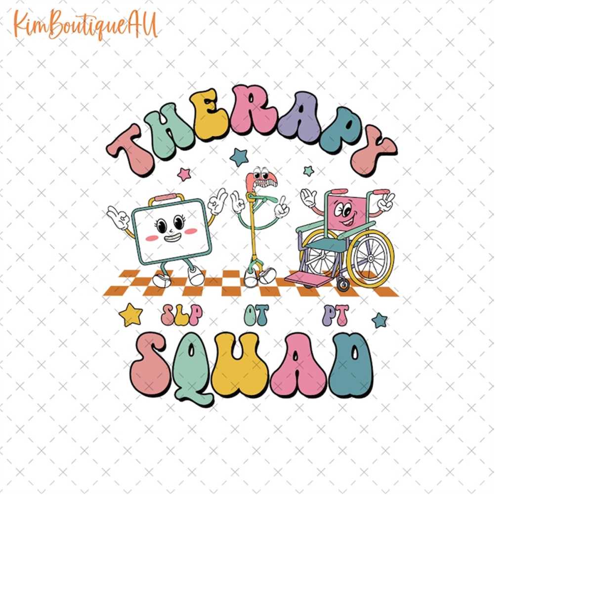 Therapy Squad Png, SLP OT PT Squad Png, Occupational Therapy - Inspire ...