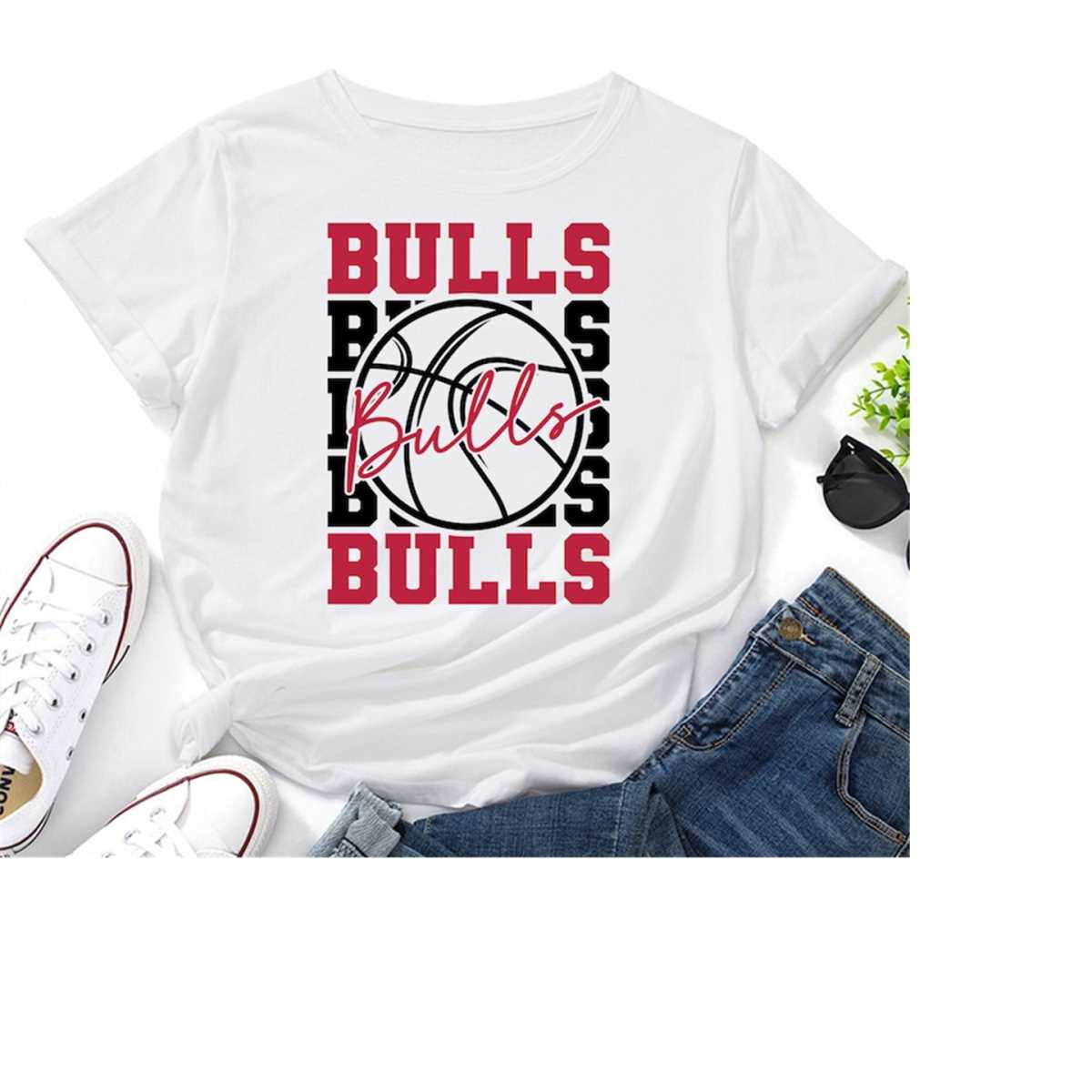 Bulls SVG,Bulls Basketball svg,Bulls Stacked svg,Basketball | Inspire ...