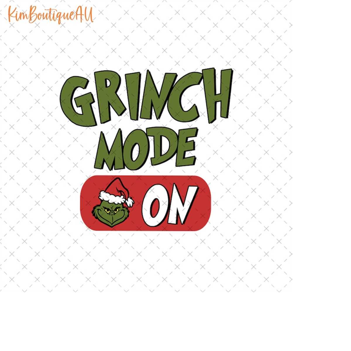Grinch Mode On Png, Grinch Switch Png, Christmas Grinch Png, | Inspire ...
