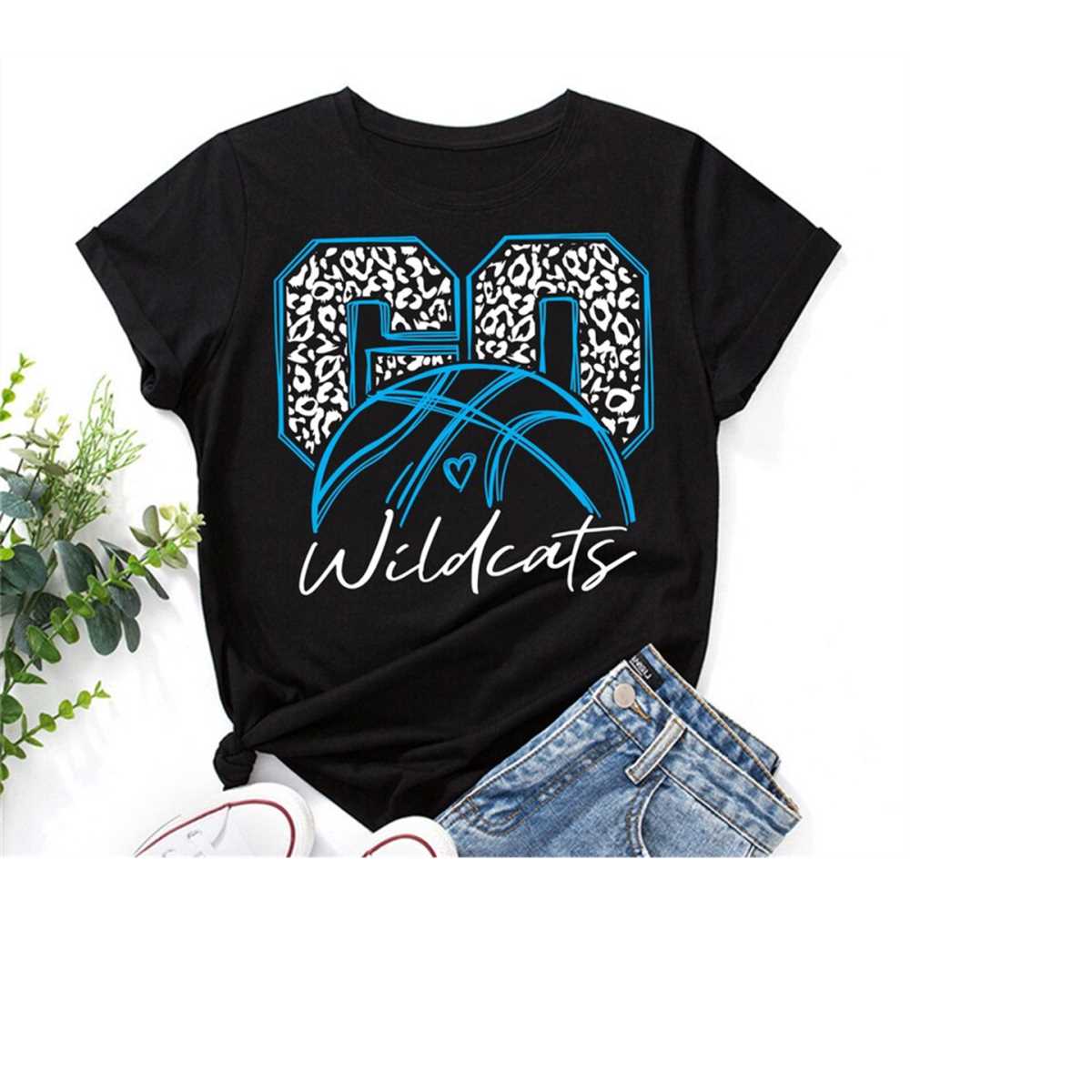 Go Wildcats Basketball SVG,Wildcats svg,Go Leopard Wildcats | Inspire ...