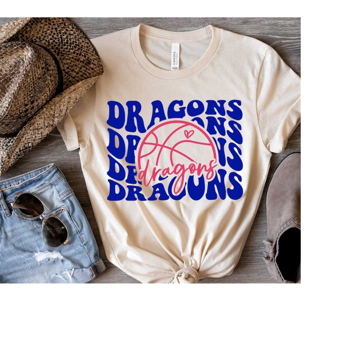 Dragons Basketball SVG PNG, Dragons svg,Stacked Dragons svg, - Inspire ...