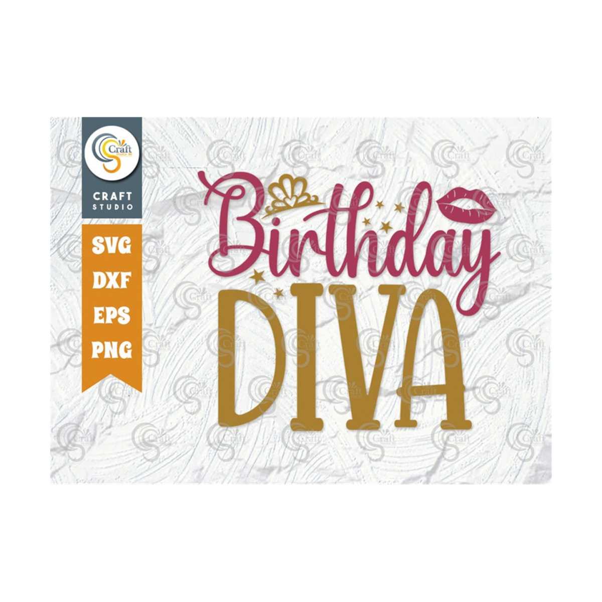 Birthday Diva SVG Cut File, Happy Birthday Svg, Birthday Que | Inspire ...