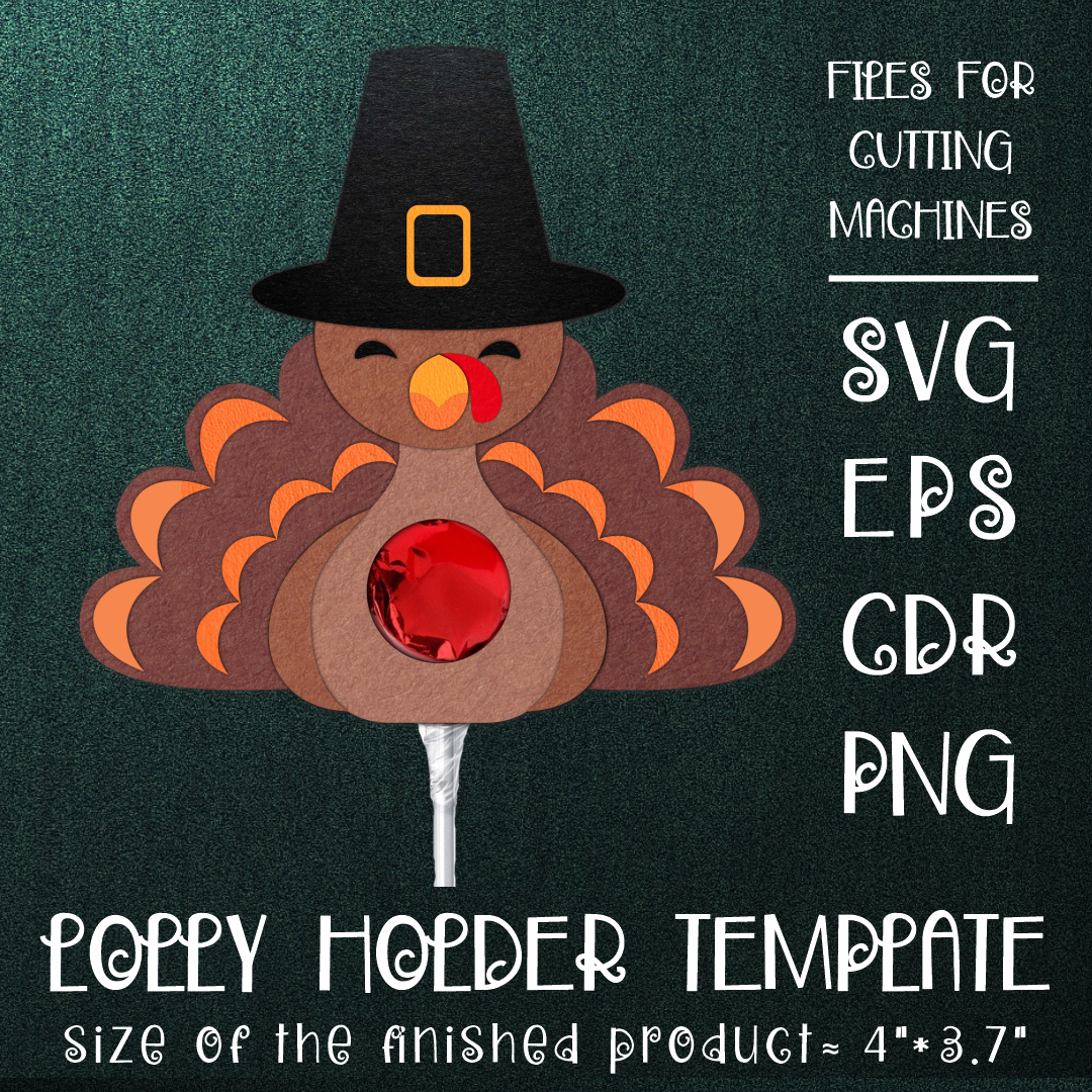 Thanksgiving Turkey | Lollipop Holder | Paper Craft Template | Inspire ...