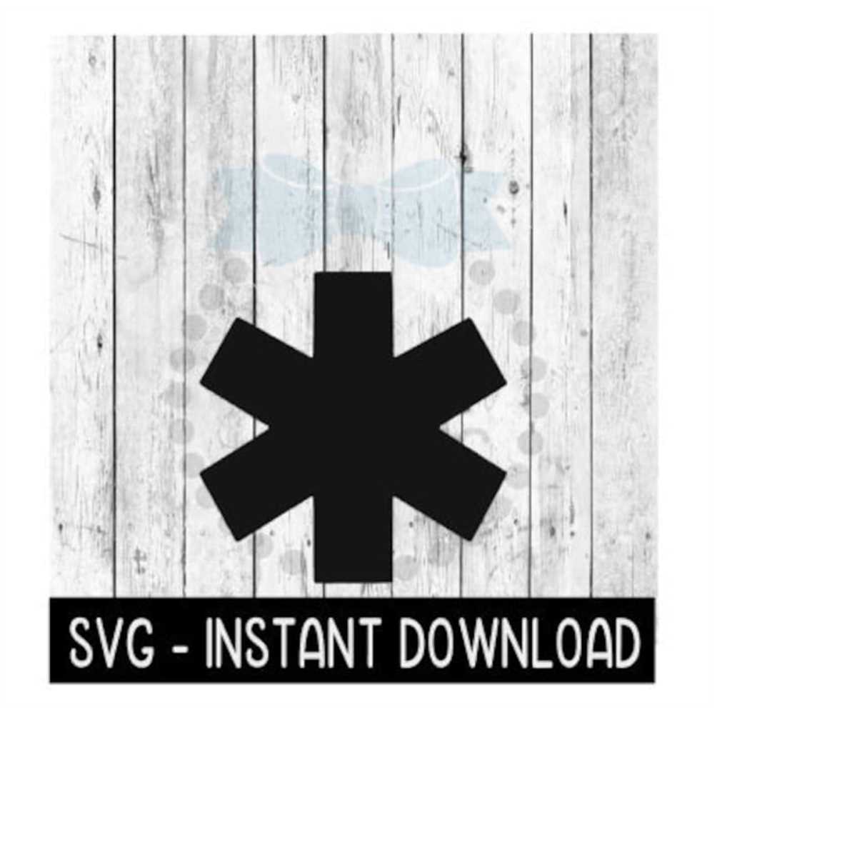 Medical Symbol SVG, Emergency Worker Symbol SVG Files, Insta | Inspire ...