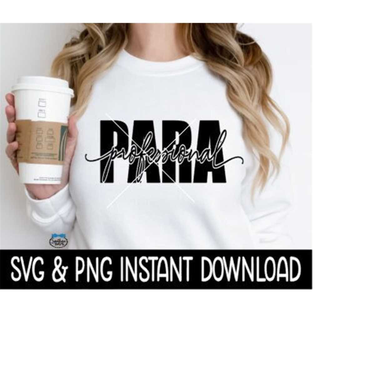 Para Professional SVG, Para Professional PNG, Tee Shirt SvG - Inspire ...