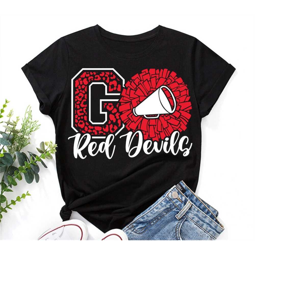 Go Red Devils SVG,Red Devils Mascot svg,Red Devils Cheer svg - Inspire ...