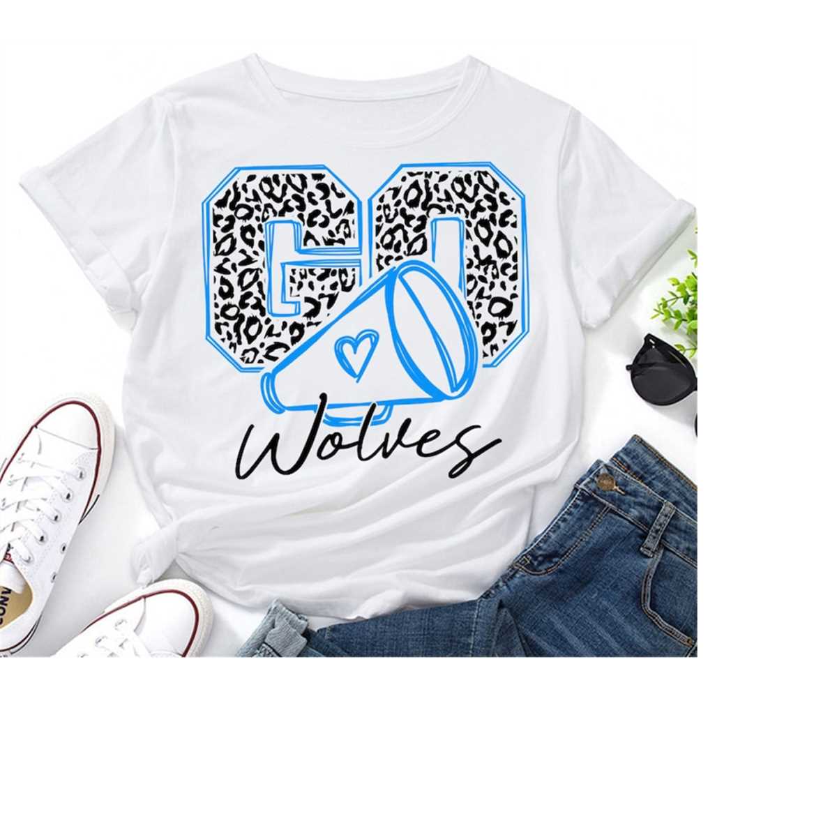Leopard Go Wolves SVG,Wolves Cheer svg,Wolves Mascot svg,Che | Inspire ...