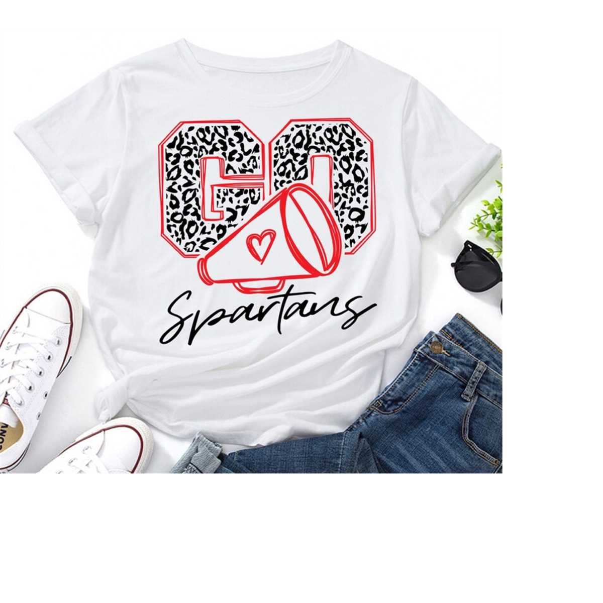 Go Spartans Leopard SVG,Spartans Cheer svg,Spartans Mascot s | Inspire ...