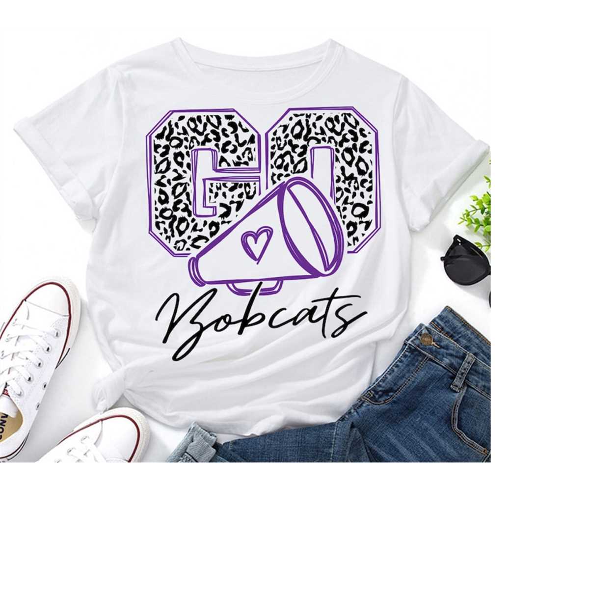 Go Bobcats Leopard SVG,Bobcats Cheer svg,Bobcats Mascot svg, | Inspire ...