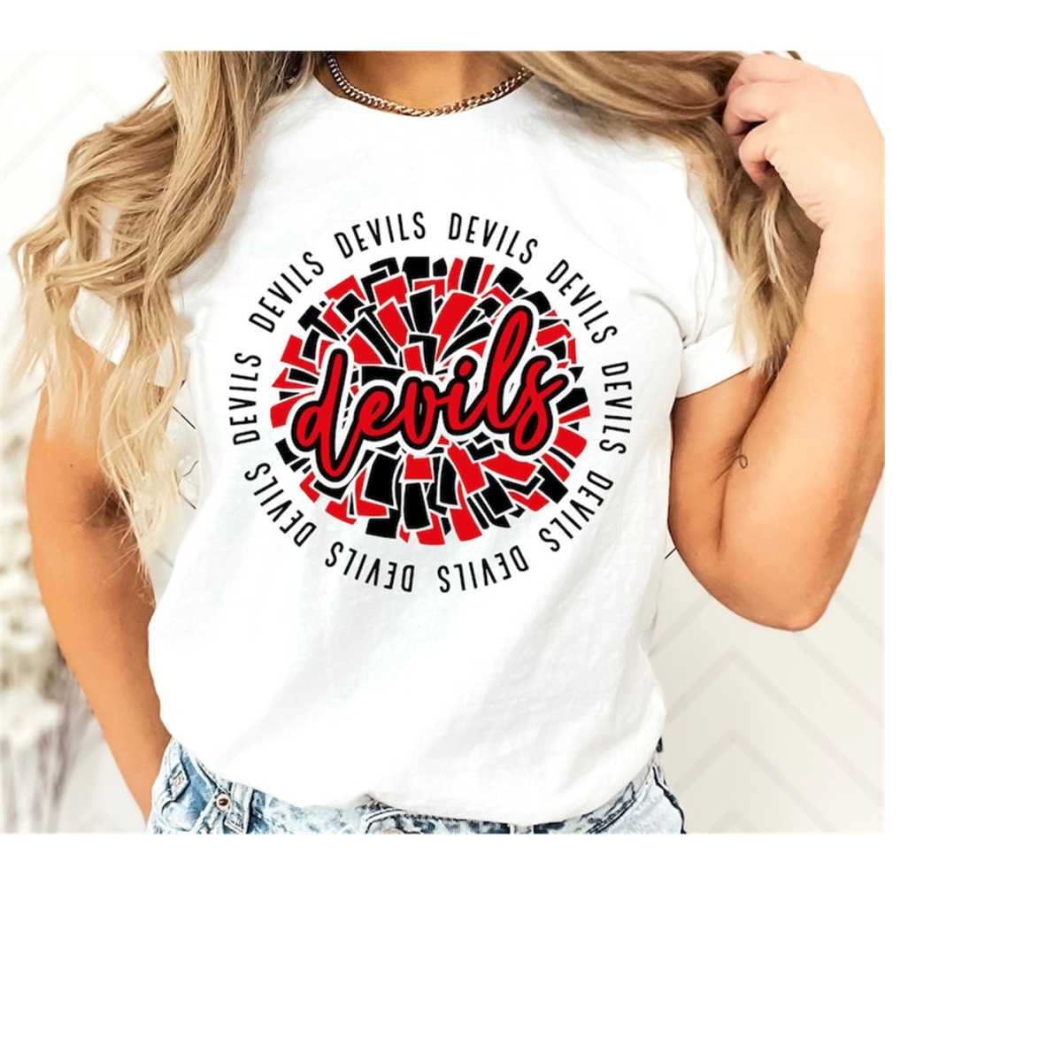 Devils SVG, Devils Pom Pom svg,Devils Cheer svg,Devils Chee | Inspire ...