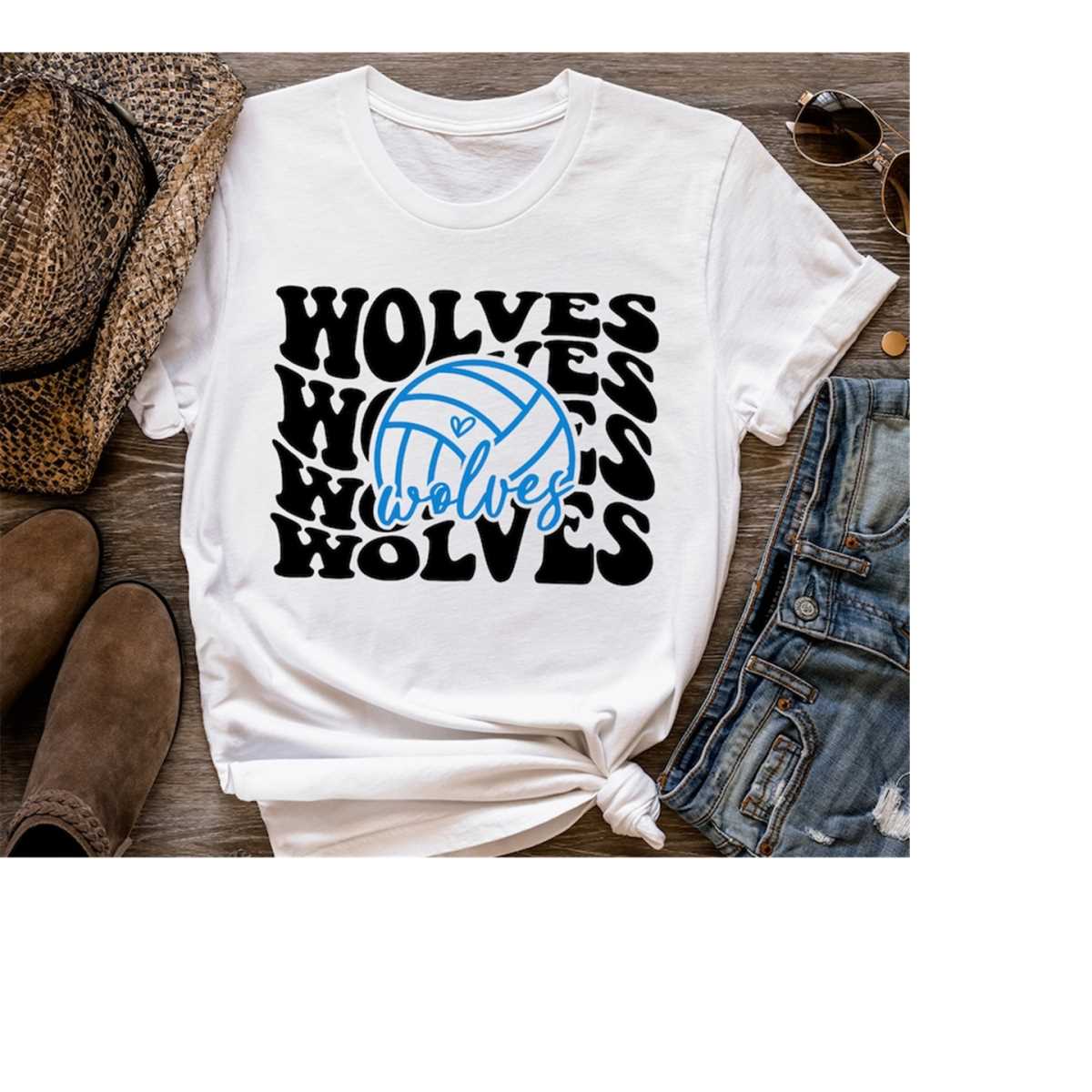 Wolves Volleyball SVG PNG, Wolves svg,Stacked Wolves svg,Wol | Inspire ...