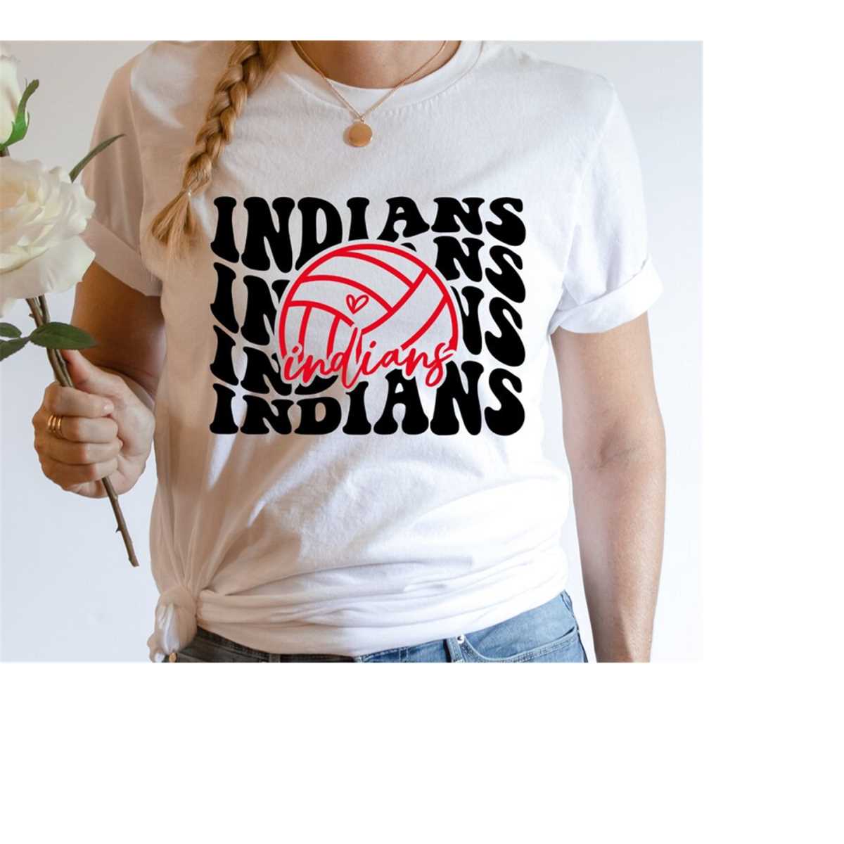 Indians Volleyball SVG PNG,Indians svg,Stacked Indians svg,I - Inspire ...