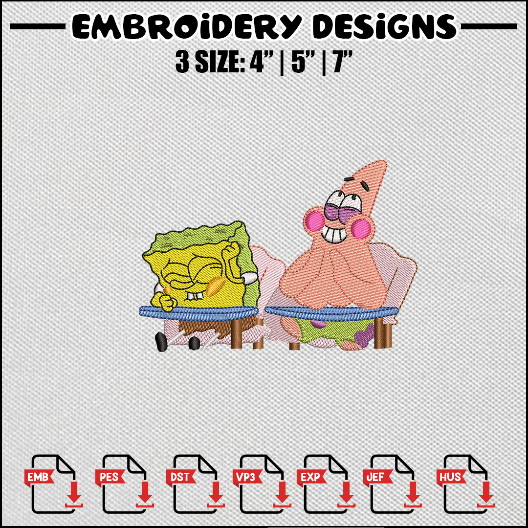Spongebob embroidery design, Spongebob embroidery, Anime des - Inspire ...