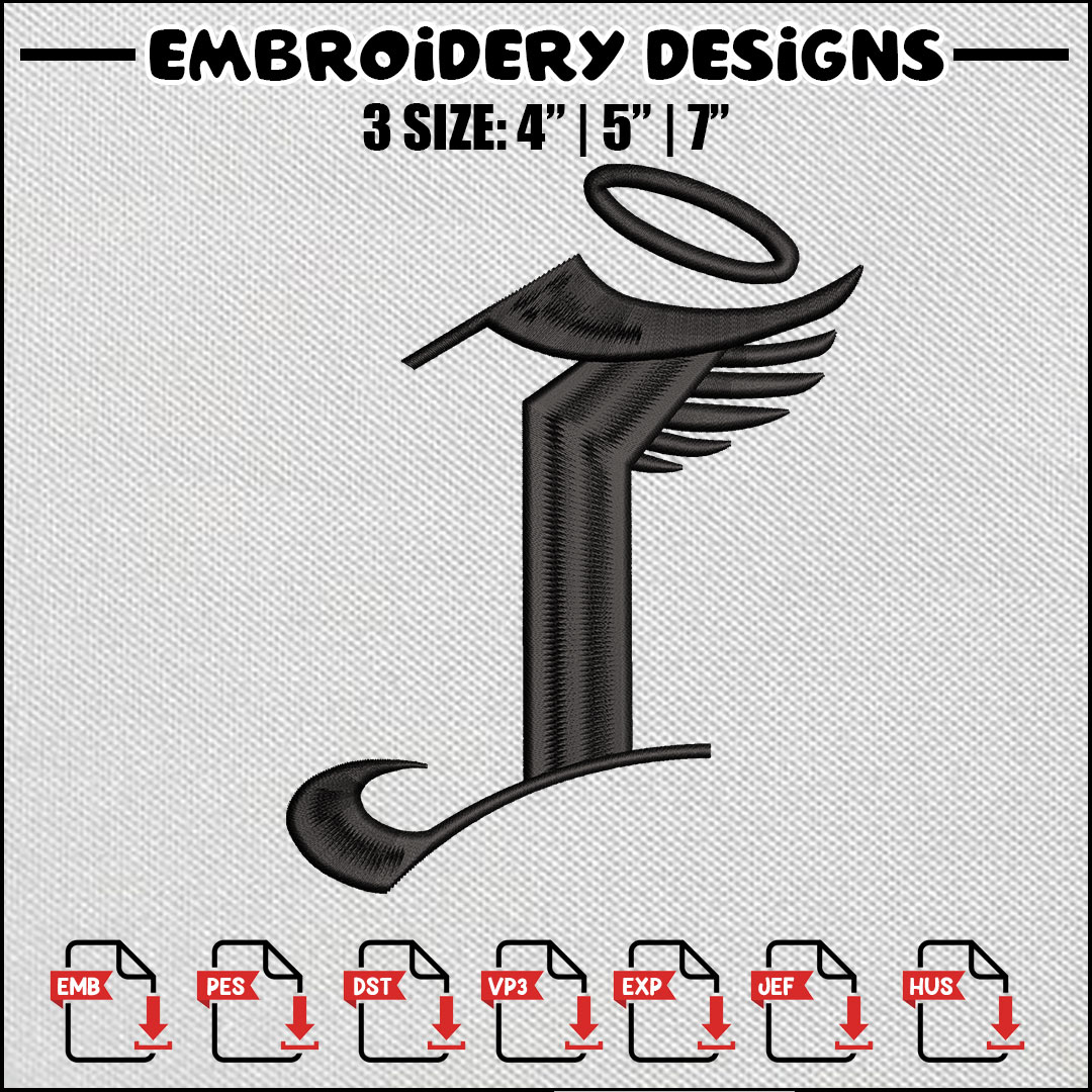 Black angel embroidery design, Angel embroidery, Angel desig | Inspire ...