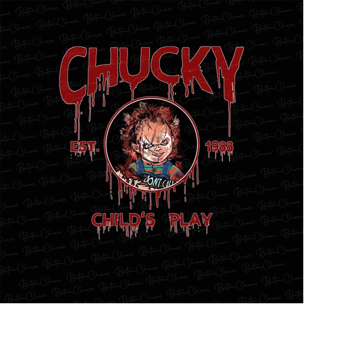 Chucky Child's Play PNG File, Halloween Chucky Png, Horror C | Inspire ...