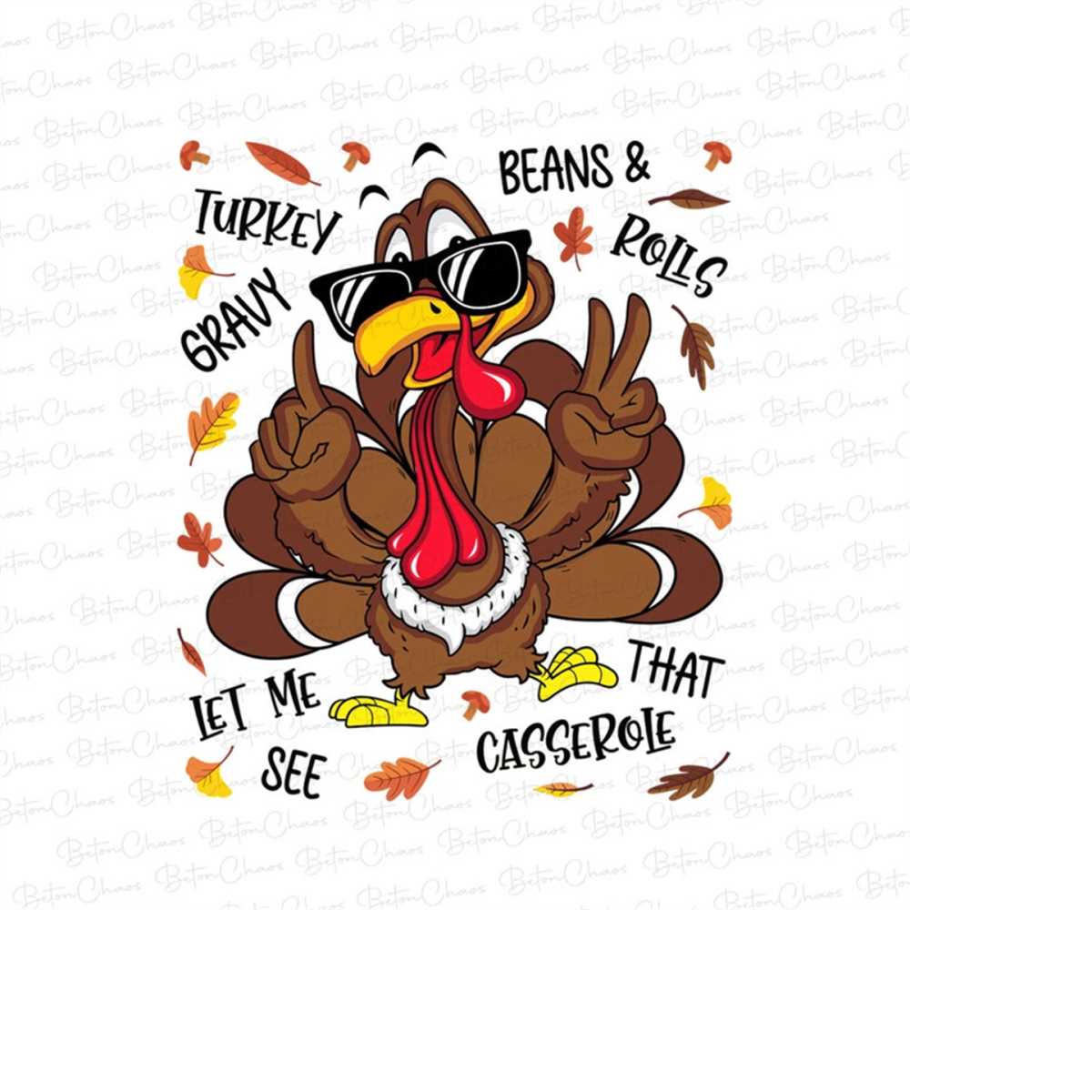Thanksgiving PNG, Turkey Gravy Beans and Rolls, Let Me See T | Inspire ...