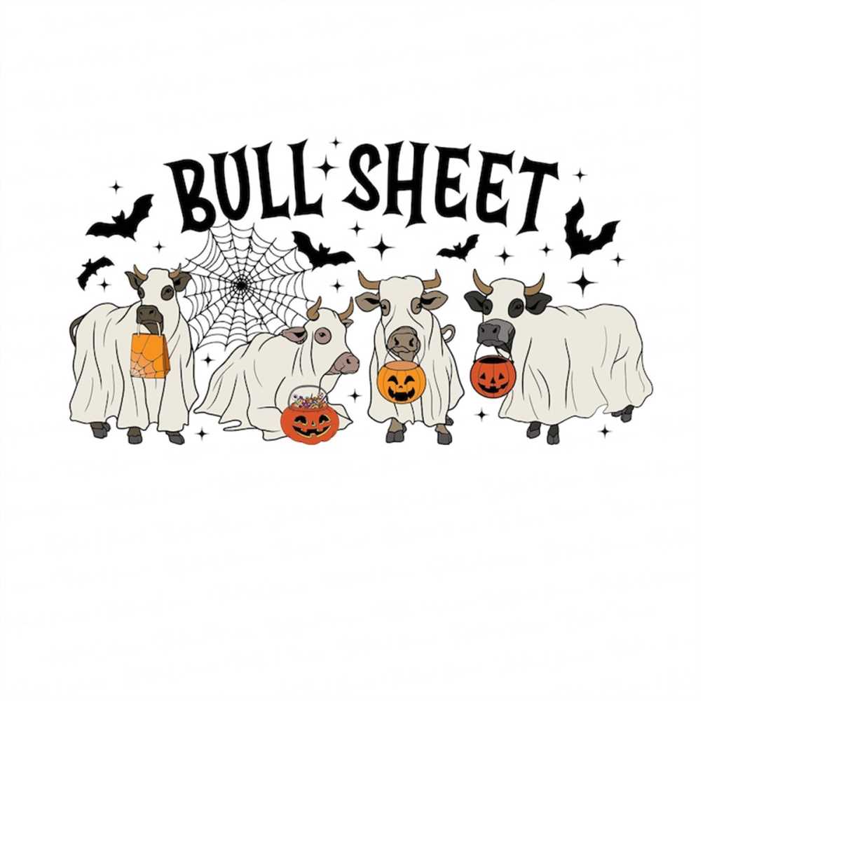 Bull Sheet PNG, Halloween Png, Bull Png, Ghost Cows Png, Fun | Inspire ...