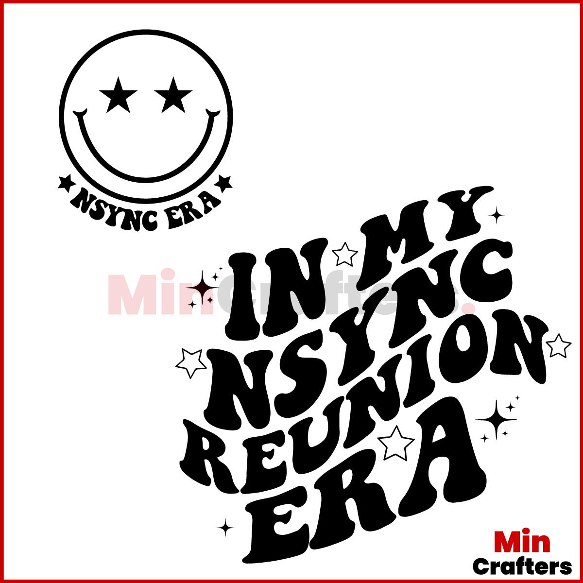 Vintage In my NSYNC Reunion Era SVG Graphic Design File - Inspire Uplift
