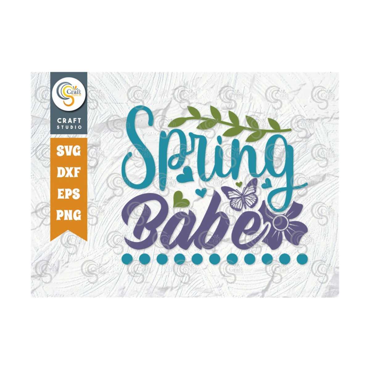 Spring Babe SVG Cut File, Spring Time Svg, Spring Blooms Svg | Inspire ...