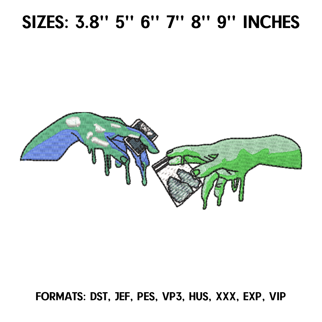 Arms Embroidery Design, Machine embroidery pattern. Trendy e | Inspire ...