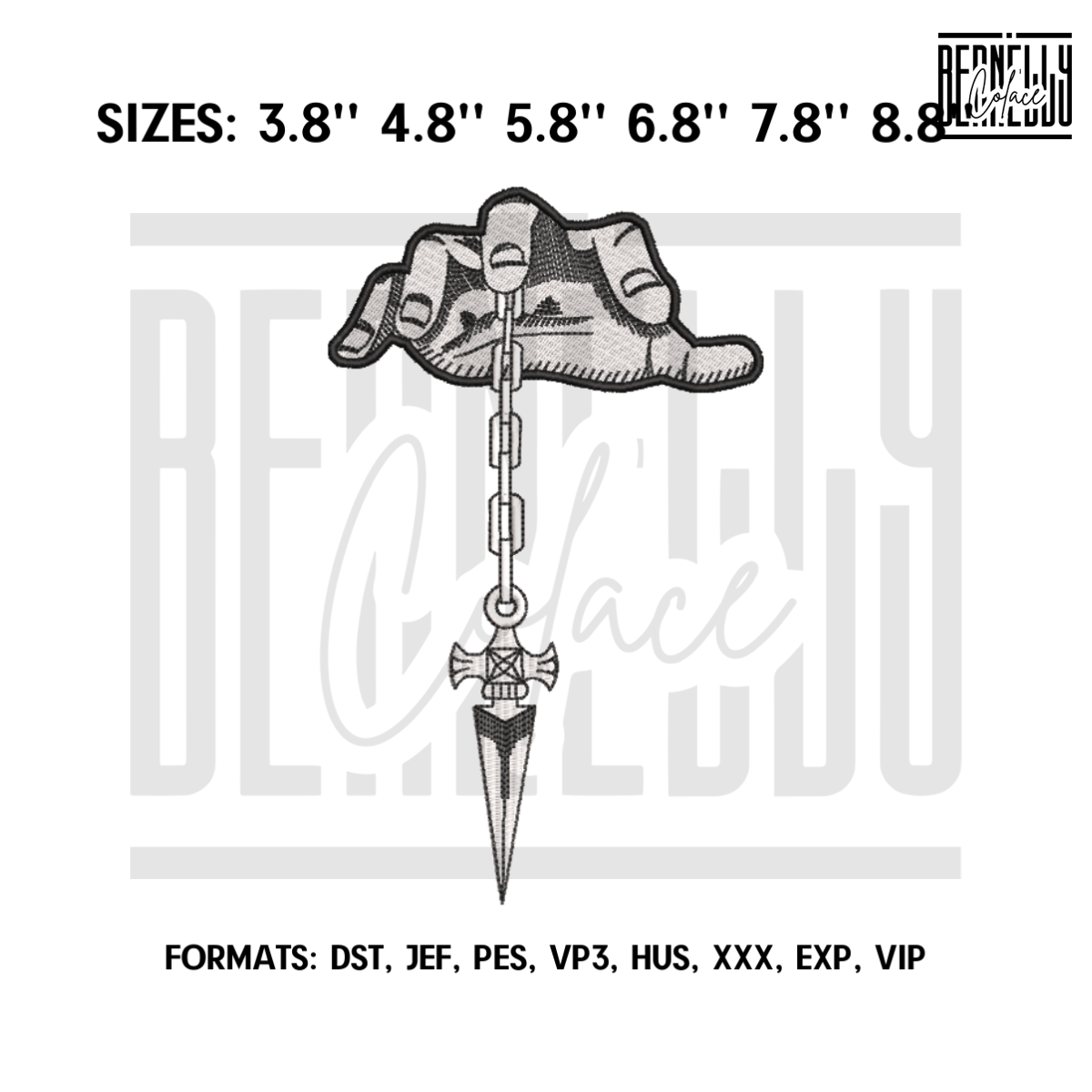 Chain Embroidery | Inspire Uplift