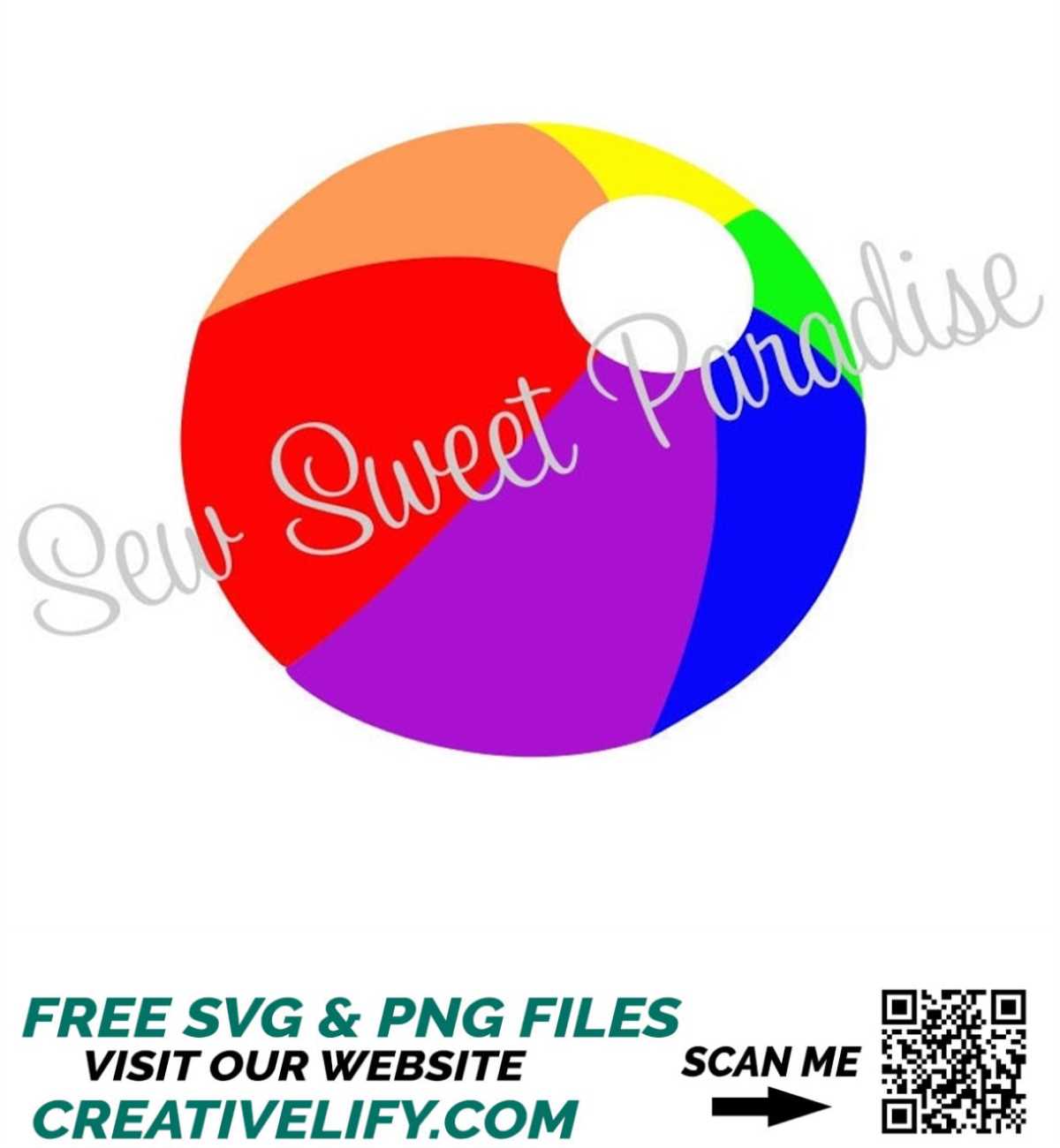 Beach Ball SVG, Summer SVG, Pool Ball SVG, Digital Download, | Inspire ...
