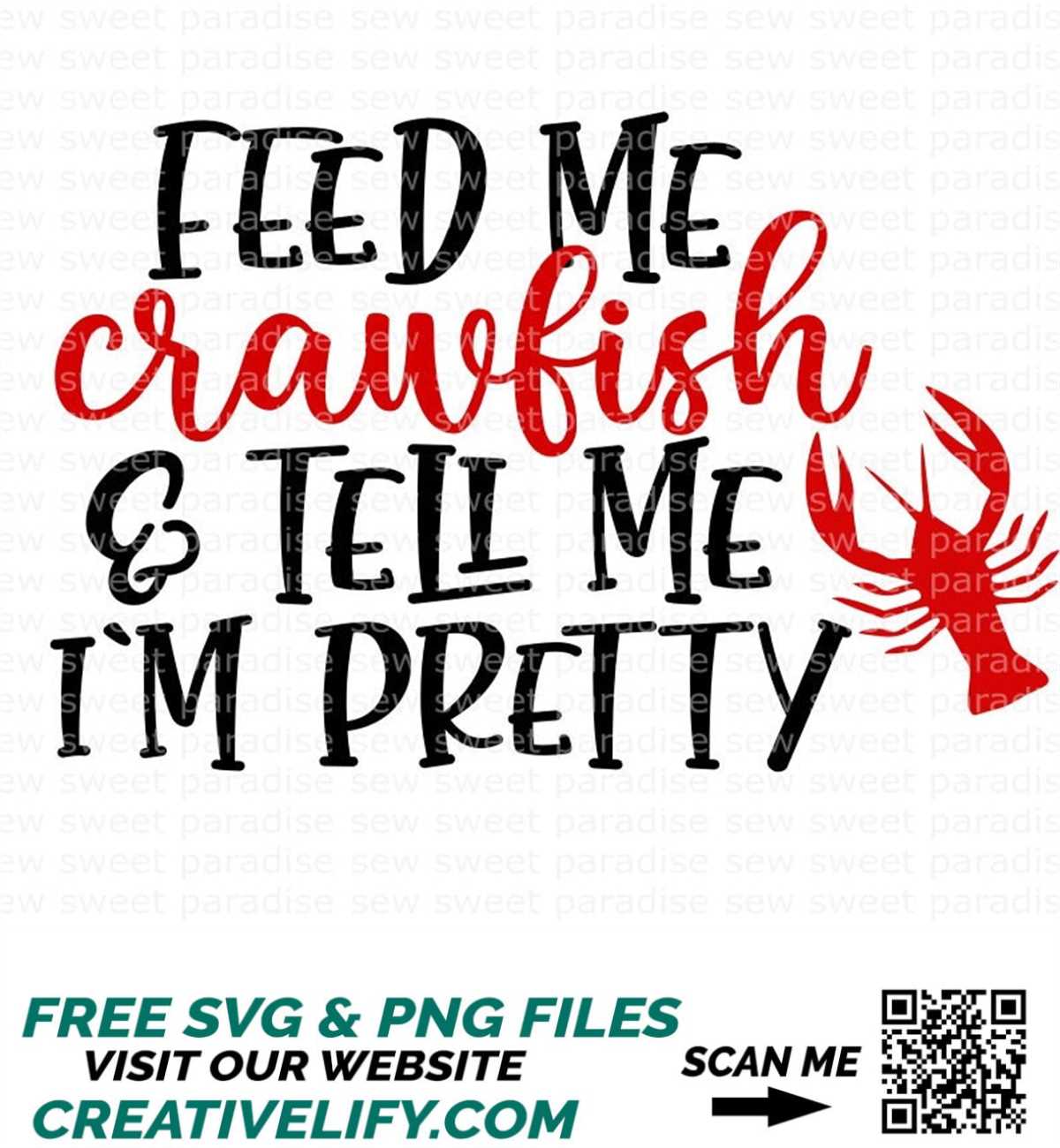 Crawfish SVG, Crawfish Boil SVG, Feed Me Crawfish SVG, Digit | Inspire ...