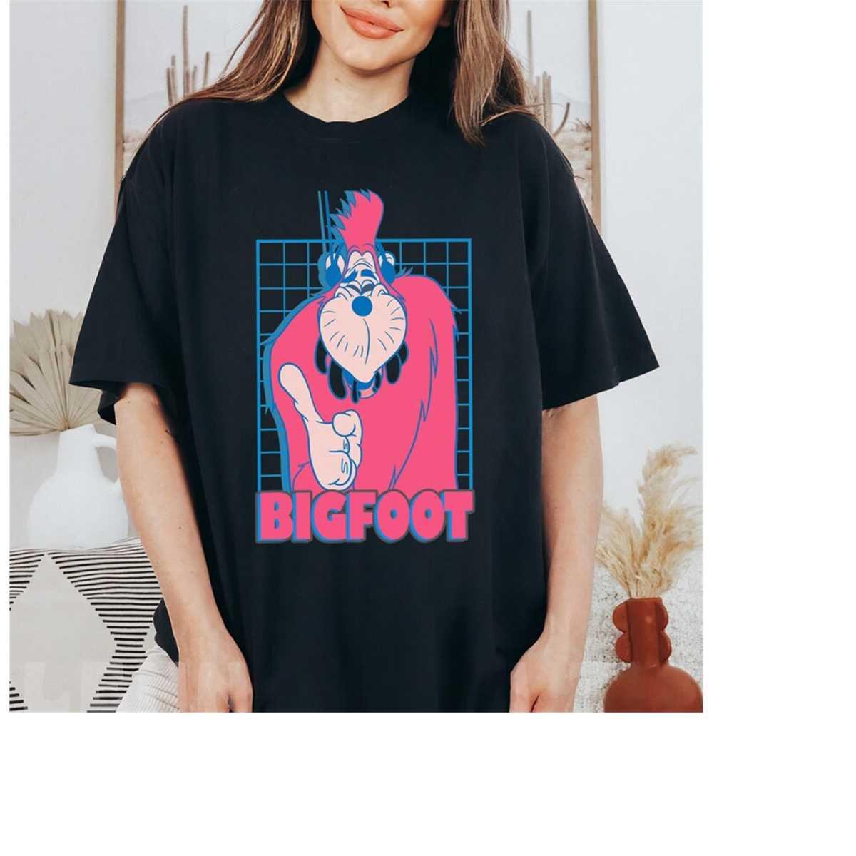 Disney A Goofy Movie Bigfoot Grid Graphic Disneyland Family | Inspire ...