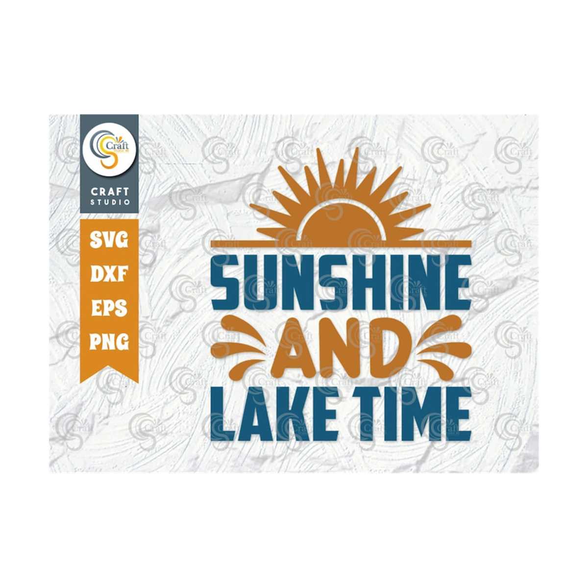 Sunshine And Lake Time SVG Cut File, Lake Svg, Lake Life Svg | Inspire ...