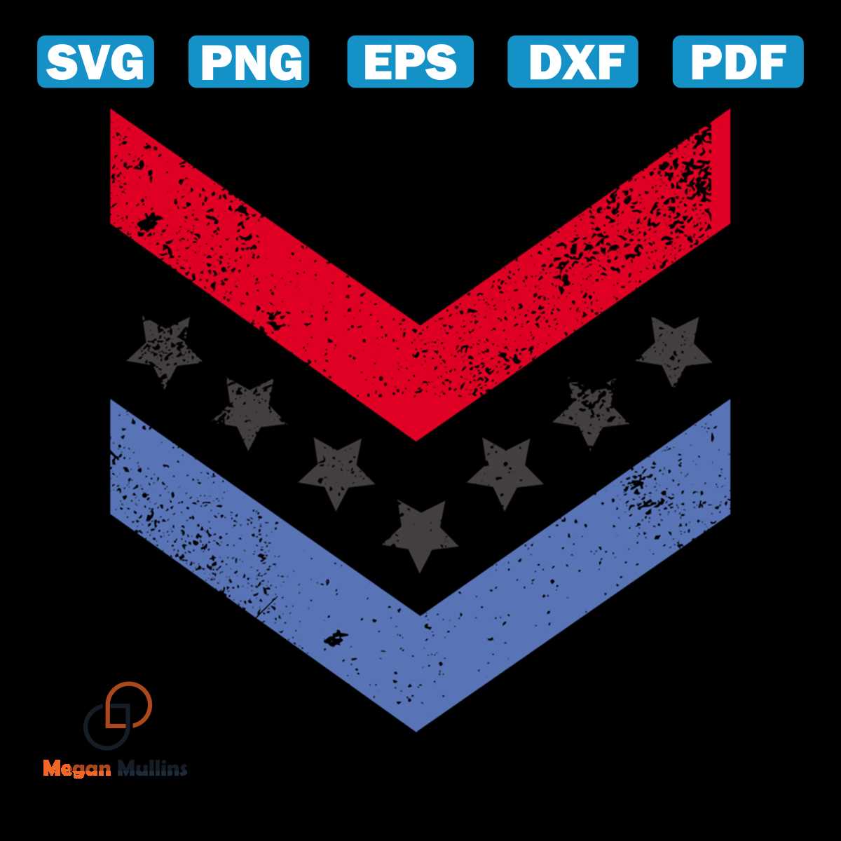 American Chevron svg | Inspire Uplift