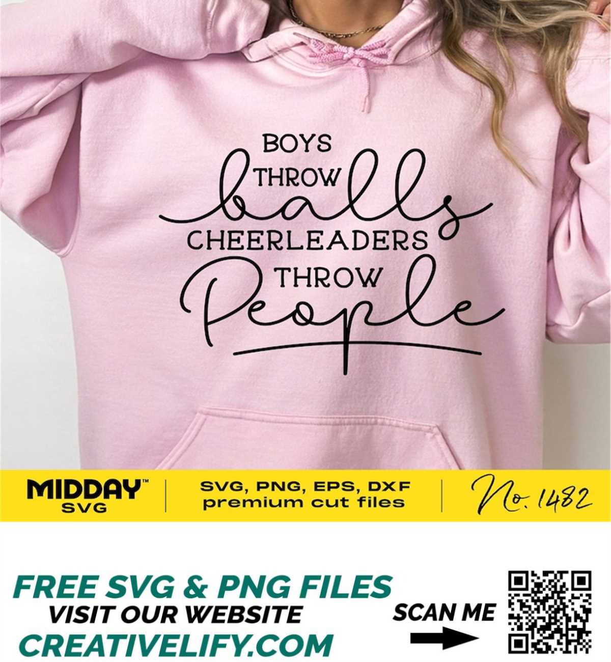 Cheerleaders Throw People, Funny Cheer Svg Png, Cheer Team S | Inspire ...