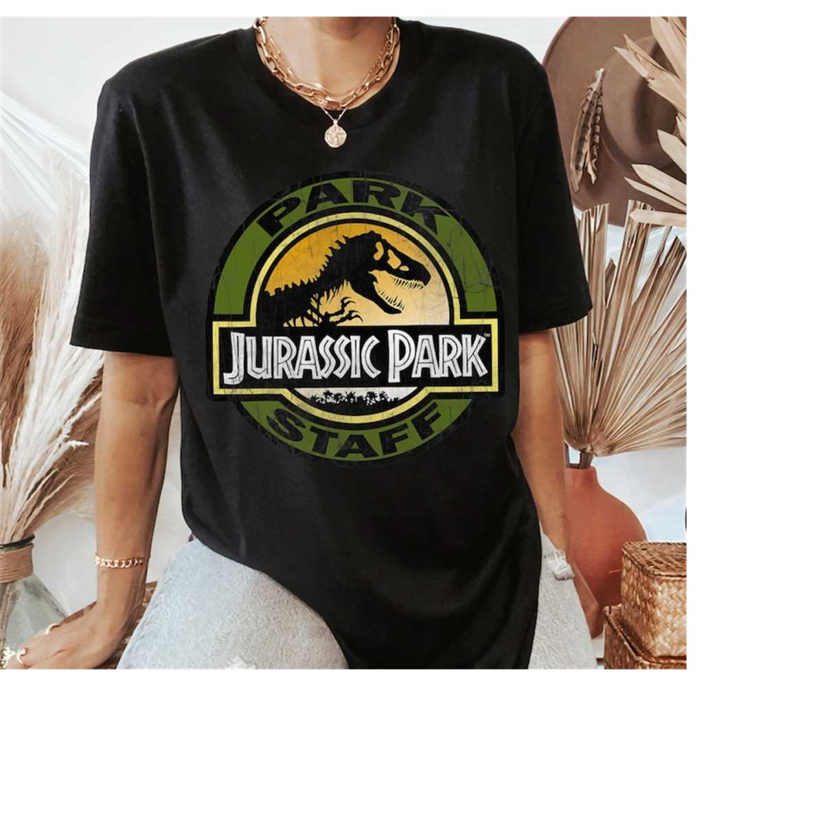Great Description About Jurassic Park Staff Shirt