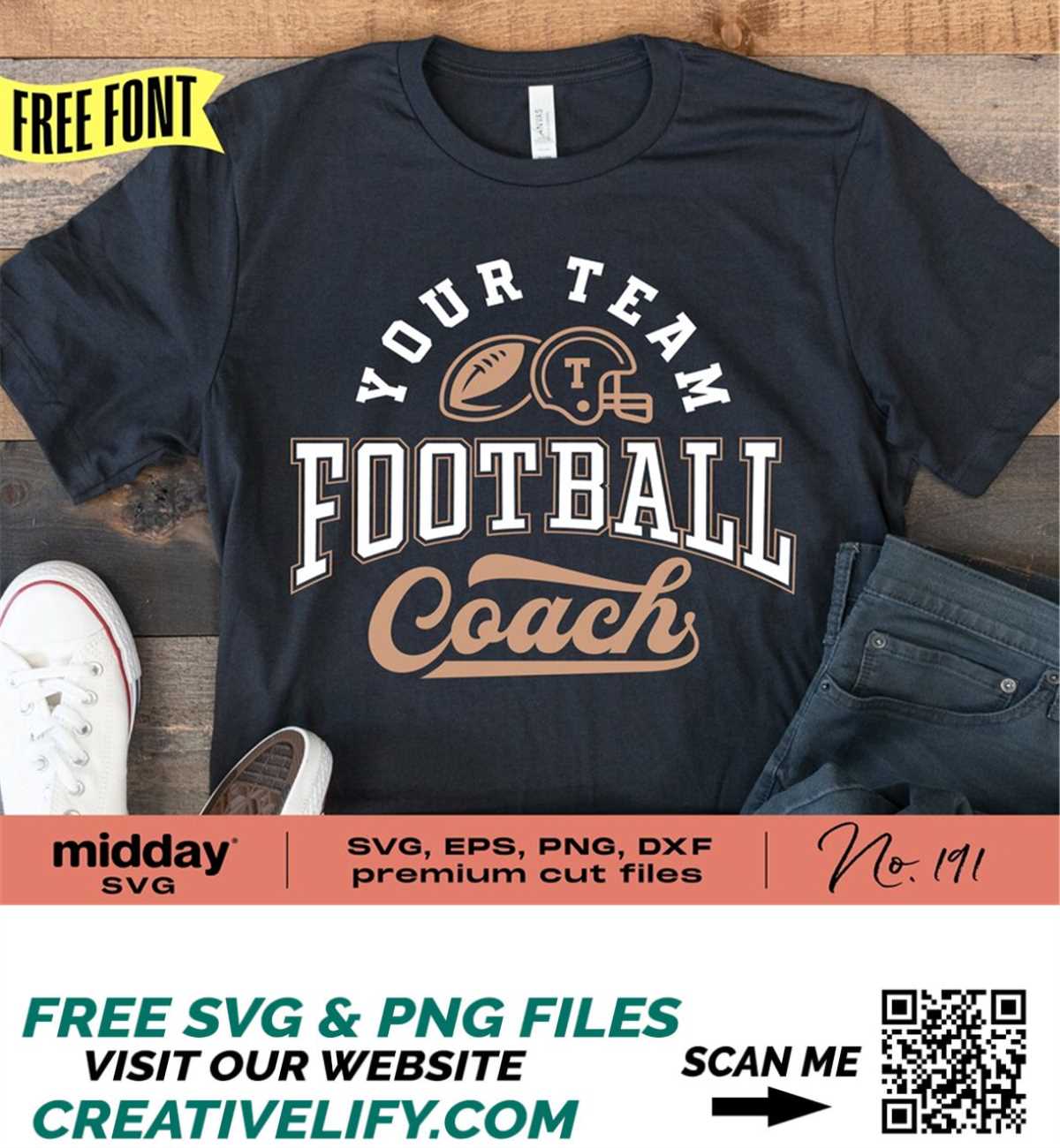 Football Coach Svg, Football Coach Shirt, Svg Dxf Png Eps, S - Inspire ...