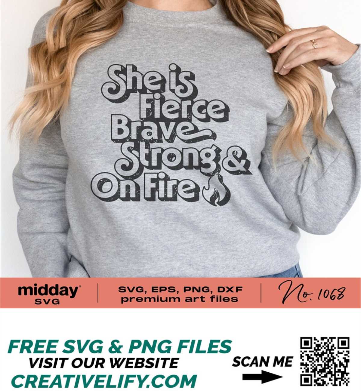 She Is Strong SVG, Fierce SVG, Brave svg, Png Dxf Eps Hippie | Inspire ...