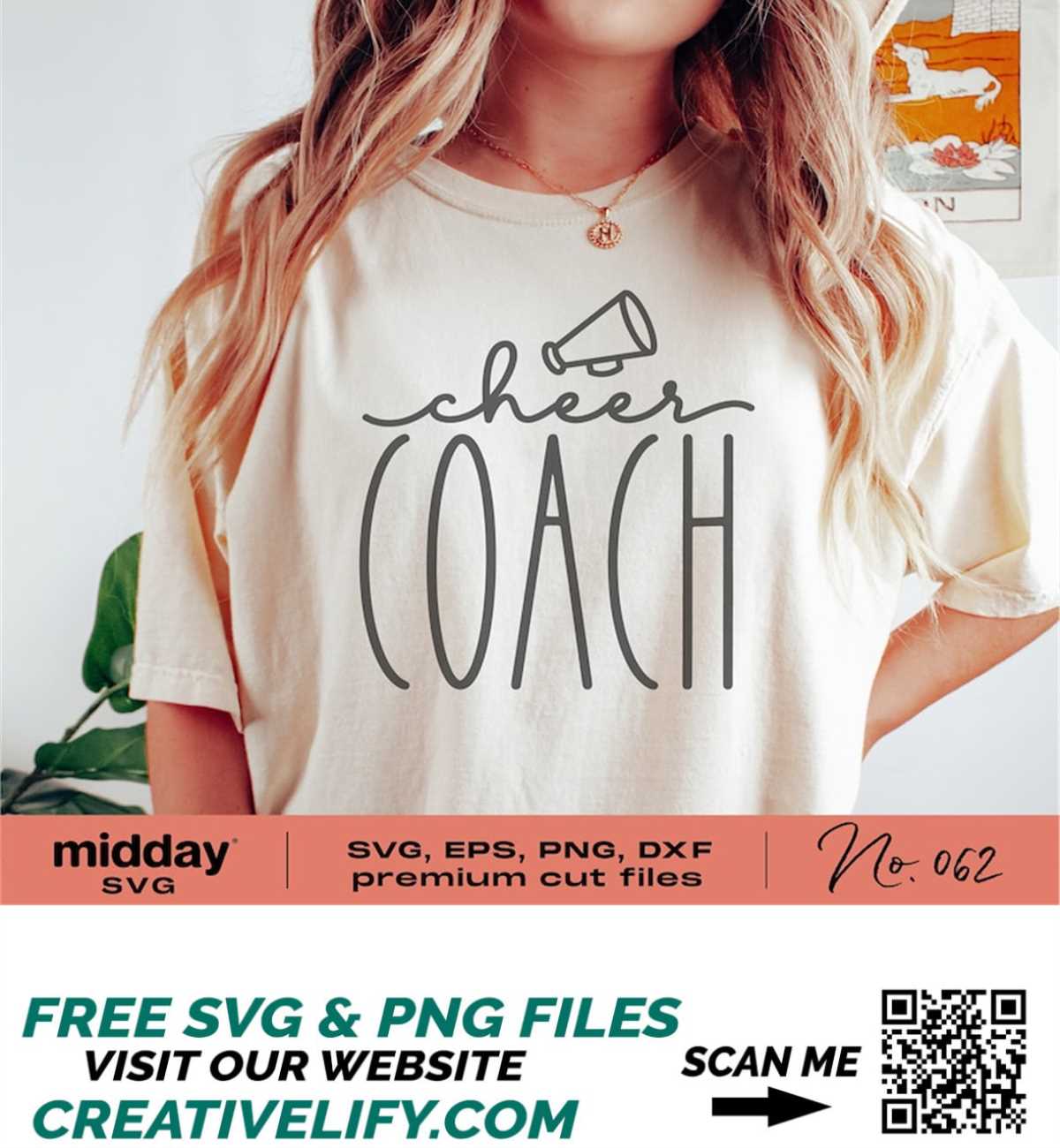 Cheer Coach SVG, Png Dxf Eps, Megaphone Cheerleader Coach, C - Inspire ...