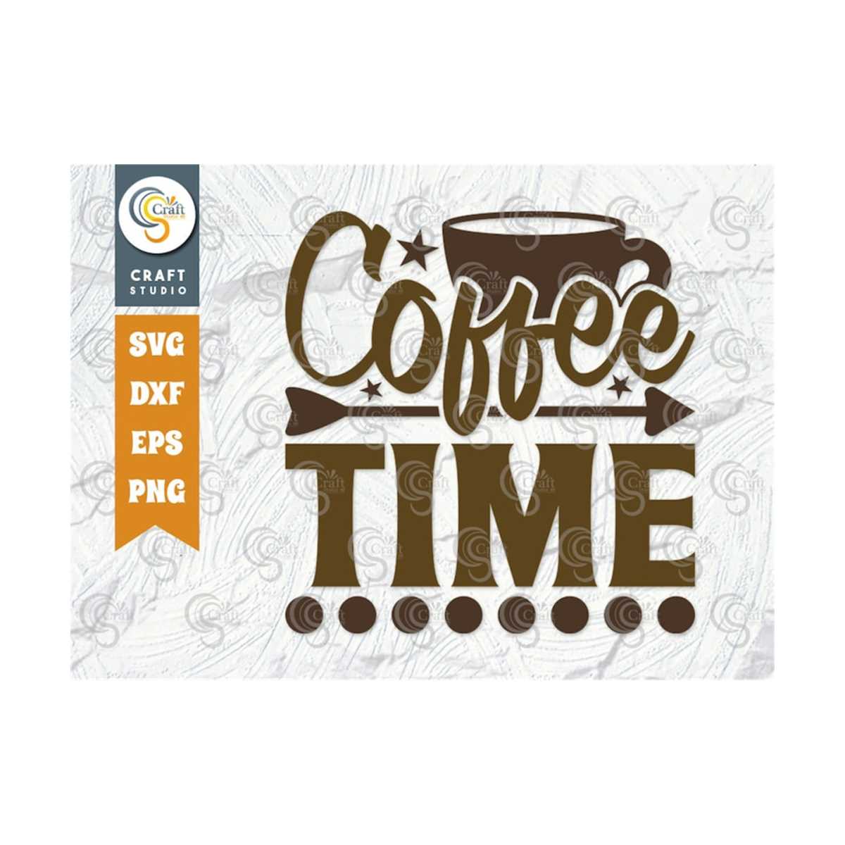 Coffee Time SVG Cut File, Caffeine Svg, Coffee Time Svg, Cof | Inspire ...