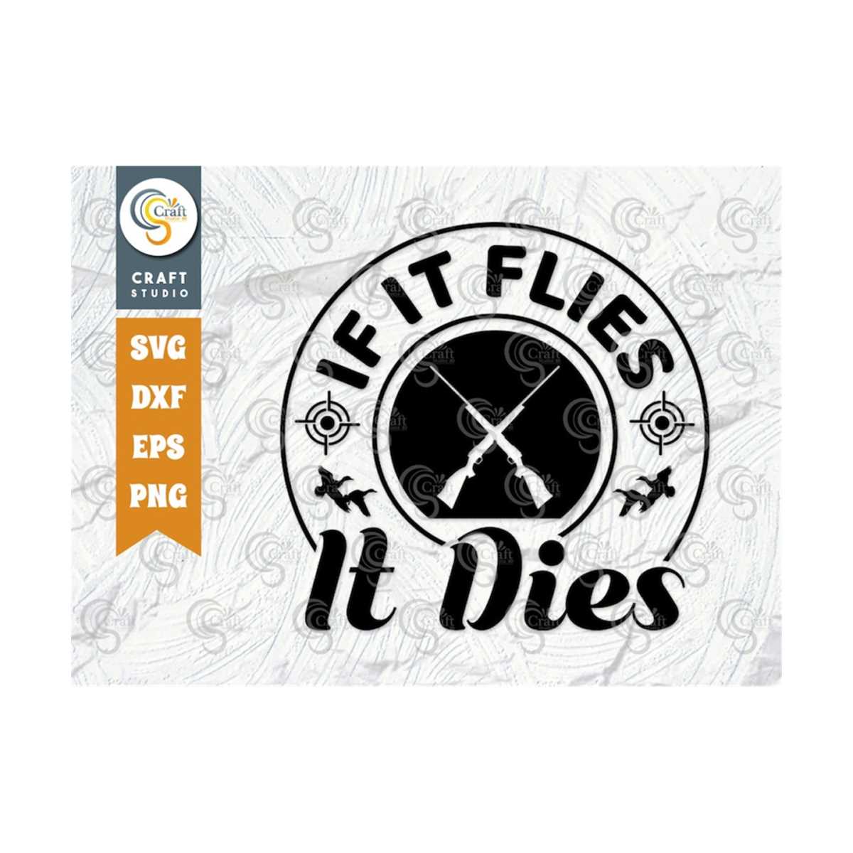 If It Flies It Dies SVG Cut File, Duck Svg, Swan Svg, Gander - Inspire ...