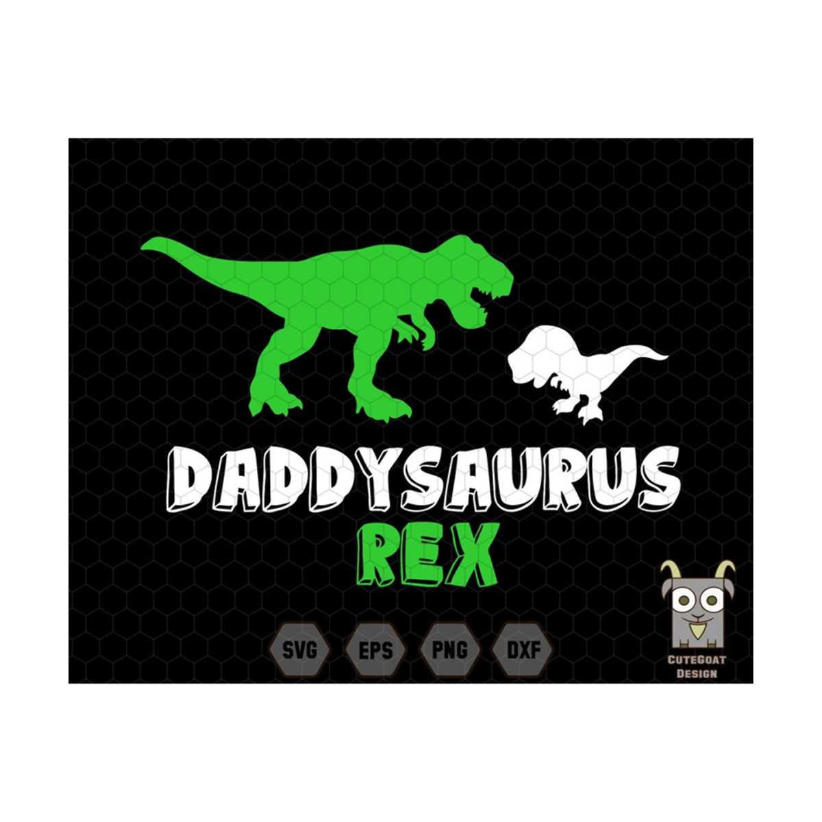 Daddysaurus Svg, Daddy Svg, Dad Dinosaur Svg, Trex Svg, Funn - Inspire ...