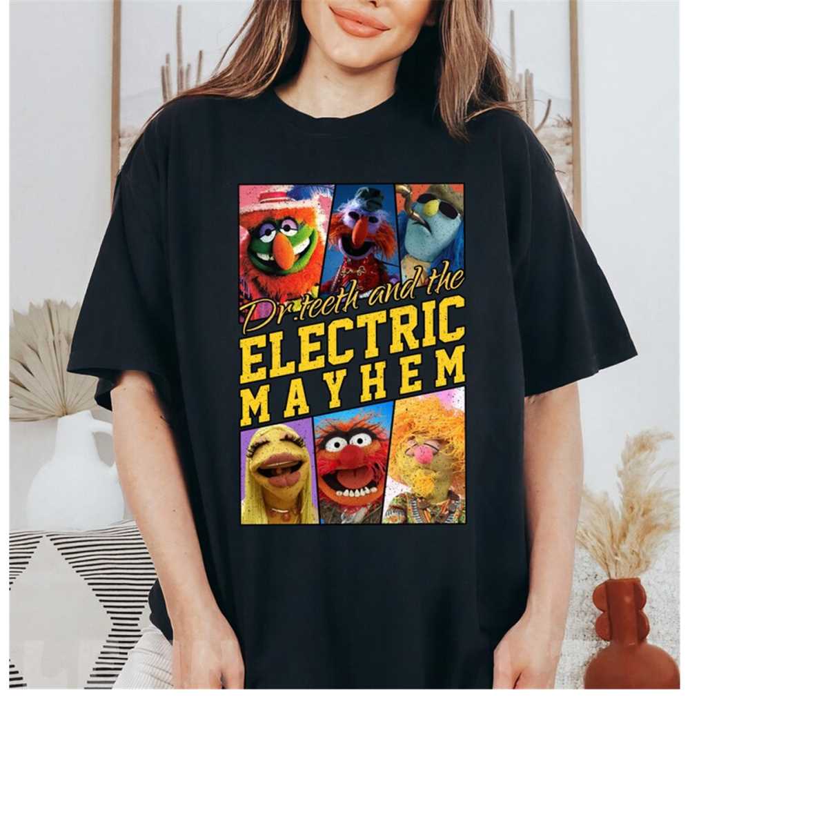 Disney Dr.teeth and The Electric Mayhem Characters Shirt, WD | Inspire ...