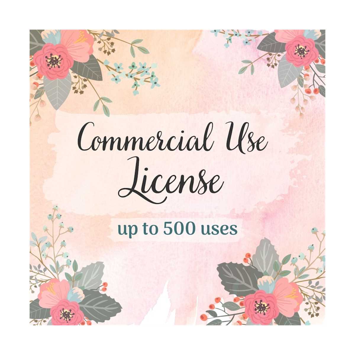Commercial Use License 500 USES per design SVG | Inspire Uplift