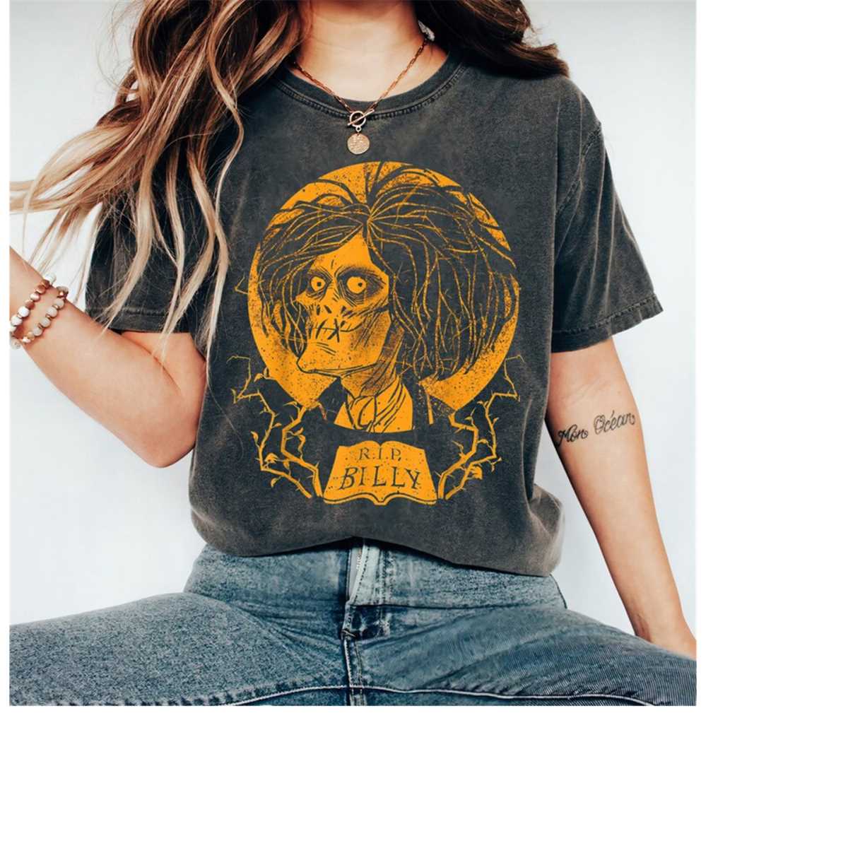 Retro Disney Hocus Pocus RIP Billy T-Shirt, It's Just A Bunc | Inspire ...